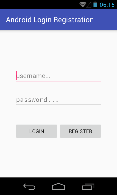 Android Login Registration Mysql Php Part 2 Login Register