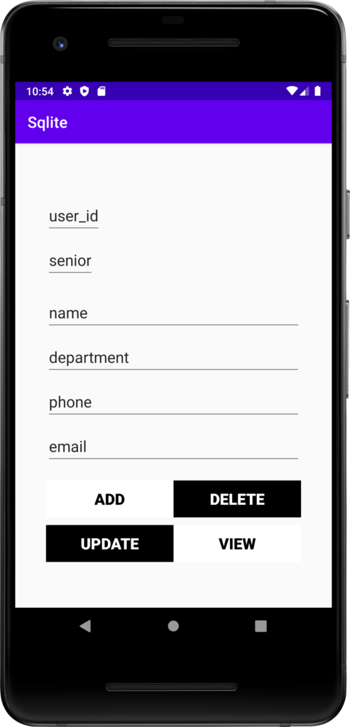 Android Sqlite Database Tutorial Crud Operations Blob